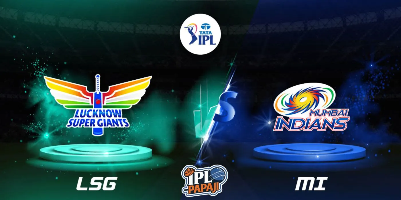 IPL 2025 Match 16: Lucknow Super Giants vs. Mumbai Indians – Schedule ...